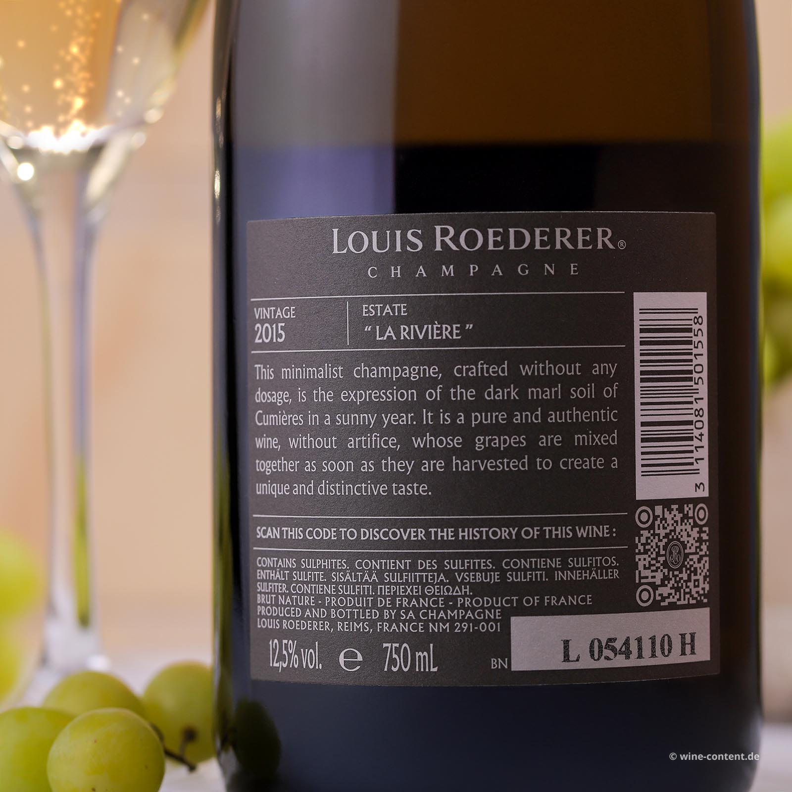 Louis Roederer - Champagner 2015 Brut Nature
