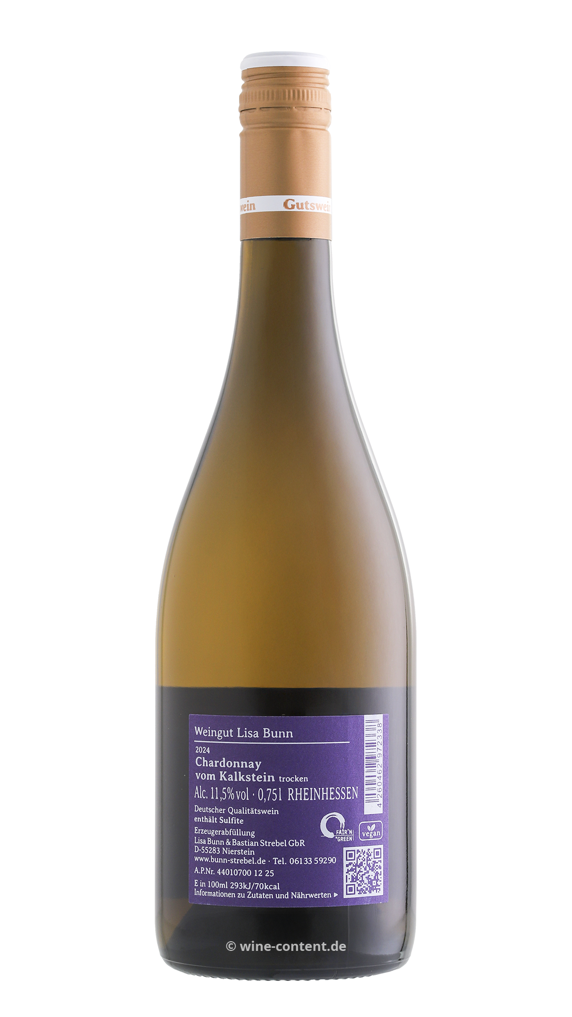 Lisa Bunn - Chardonnay 2024 vom Kalkstein