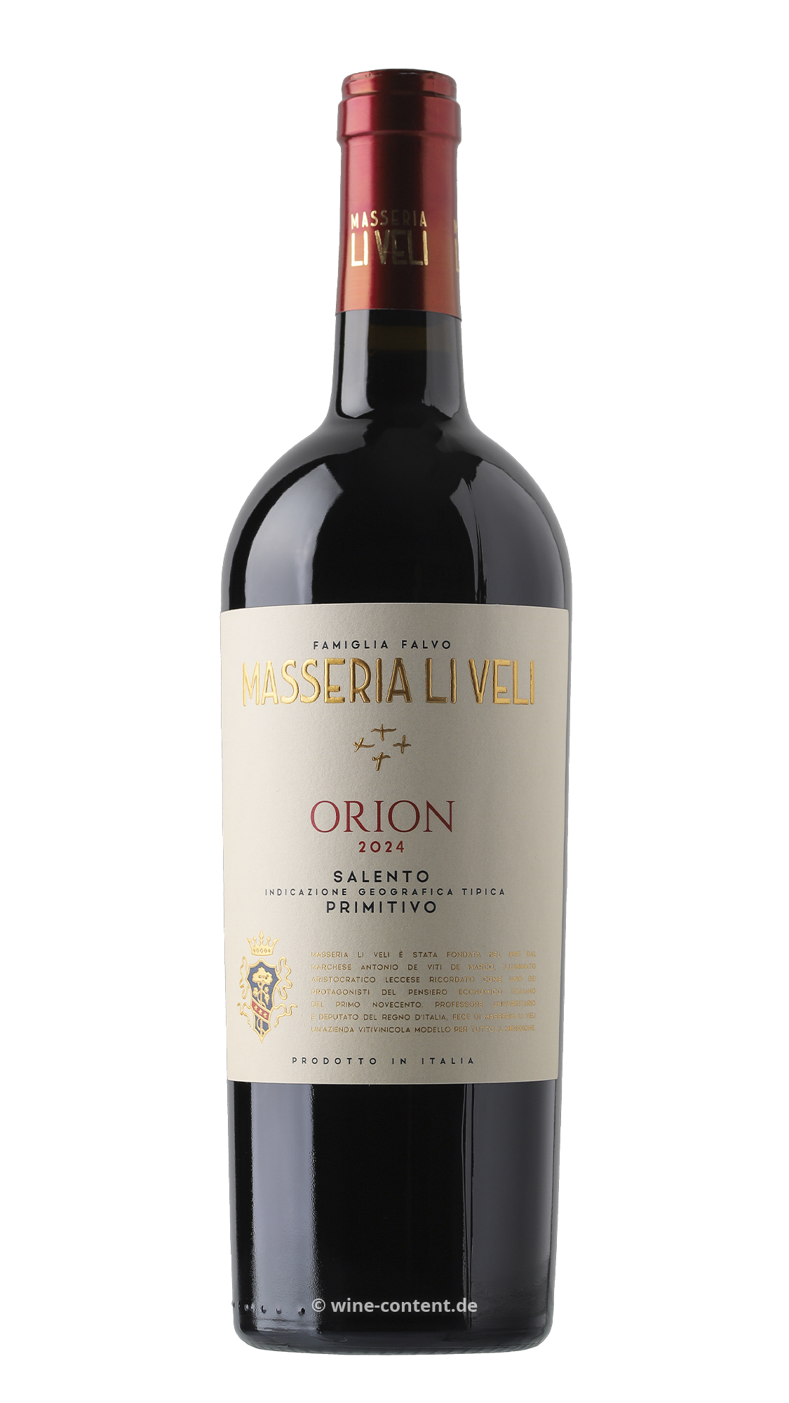Masseria Li Veli - Primitivo Salento 2024 Orion