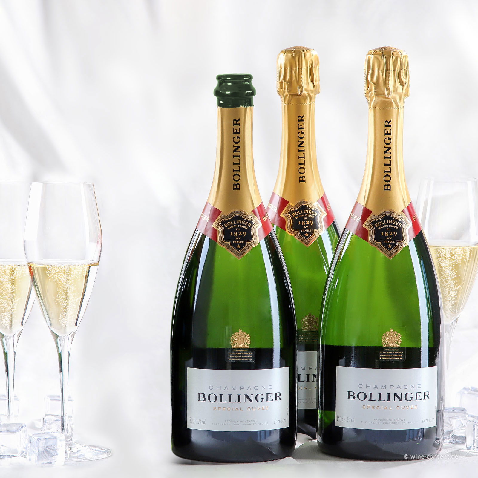 Bollinger - 3er-Paket Champagner Special Cuvée Brut Magnum