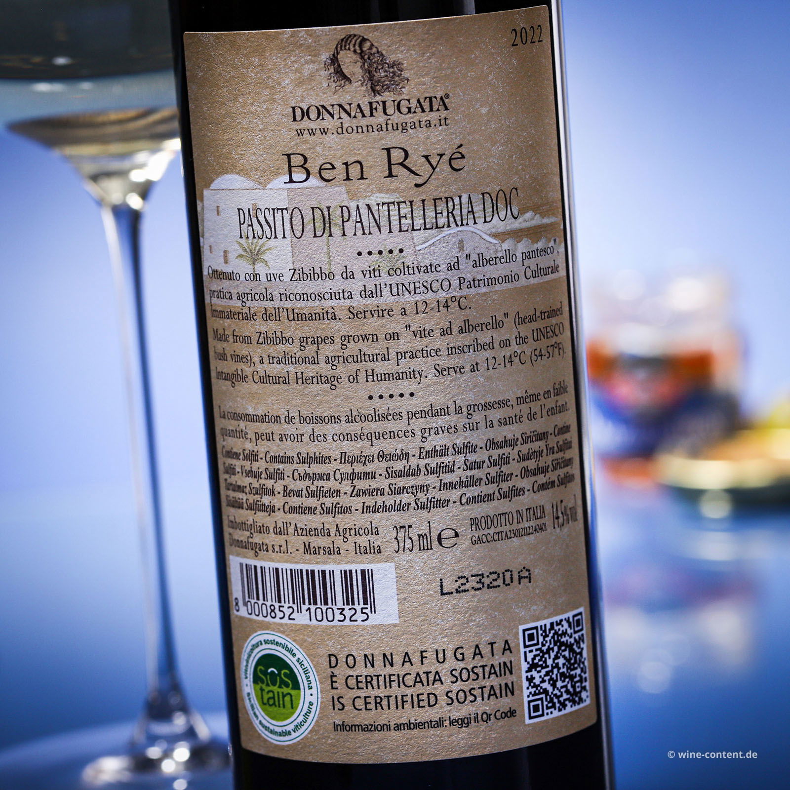 Donnafugata - Passito di Pantelleria 2022 Ben Ryé