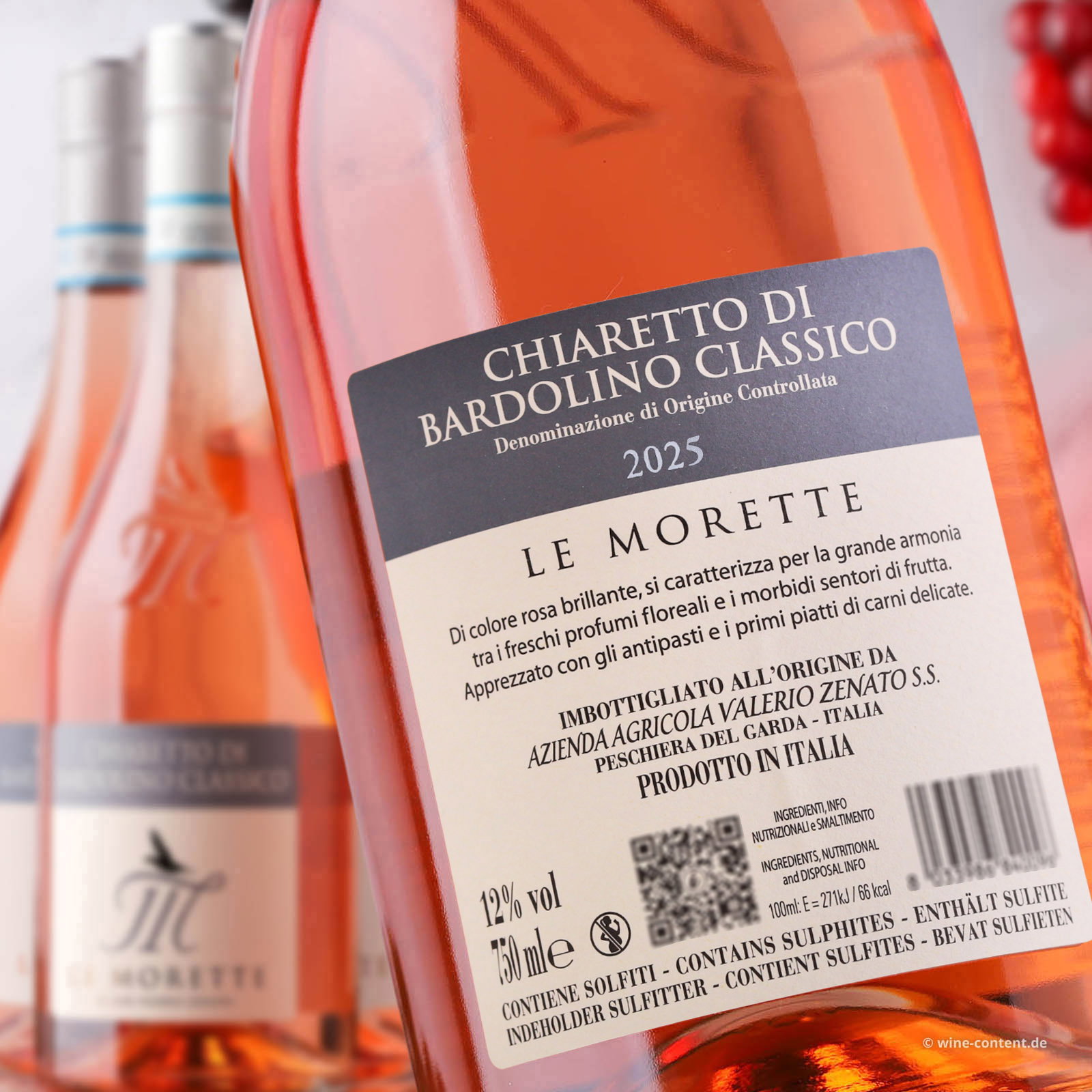 Le Morette - 6er-Sparpaket Chiaretto di Bardolino Classico 2025