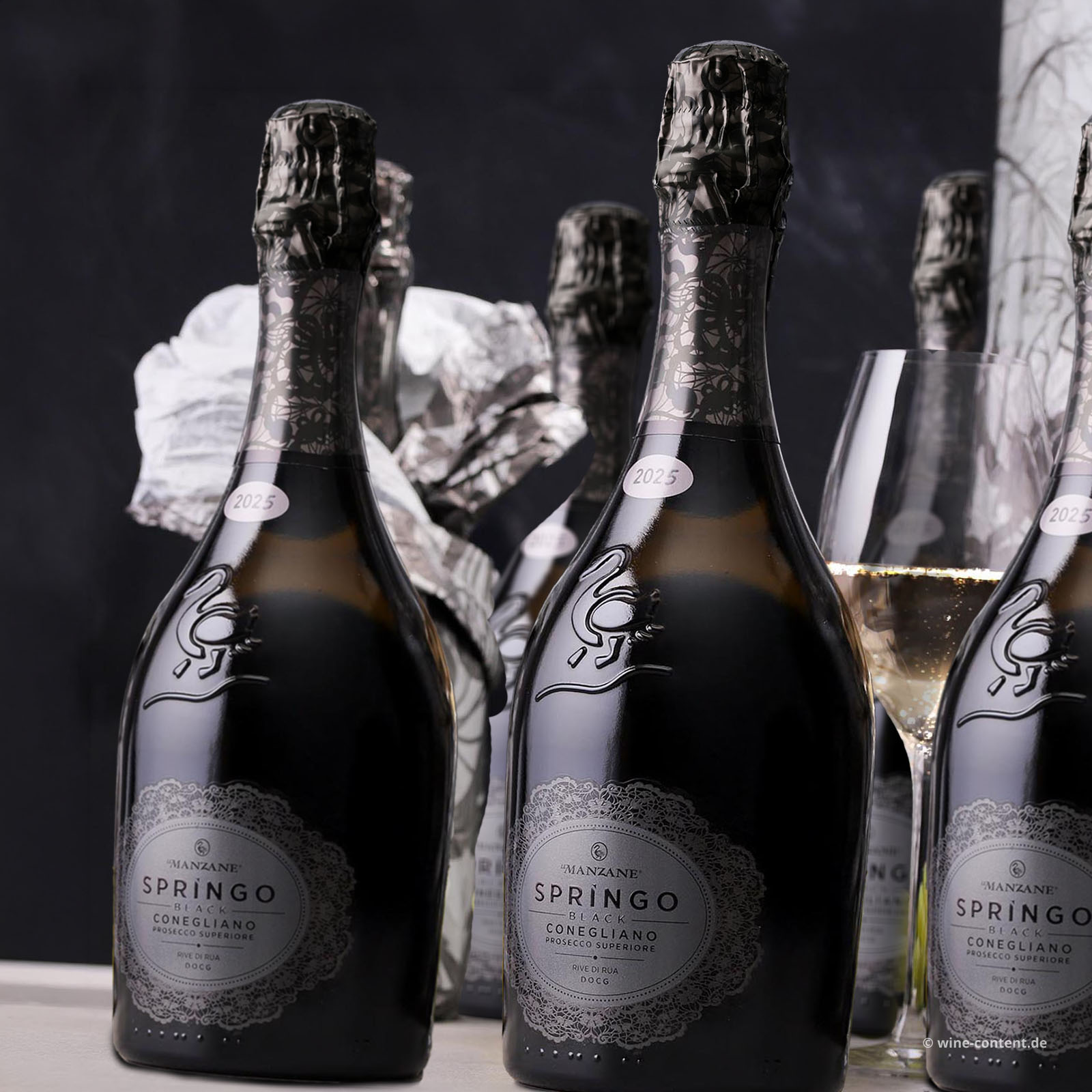 Le Manzane - 6er-Sparpaket Prosecco Superiore 2025 Rive di Rua Springo ...