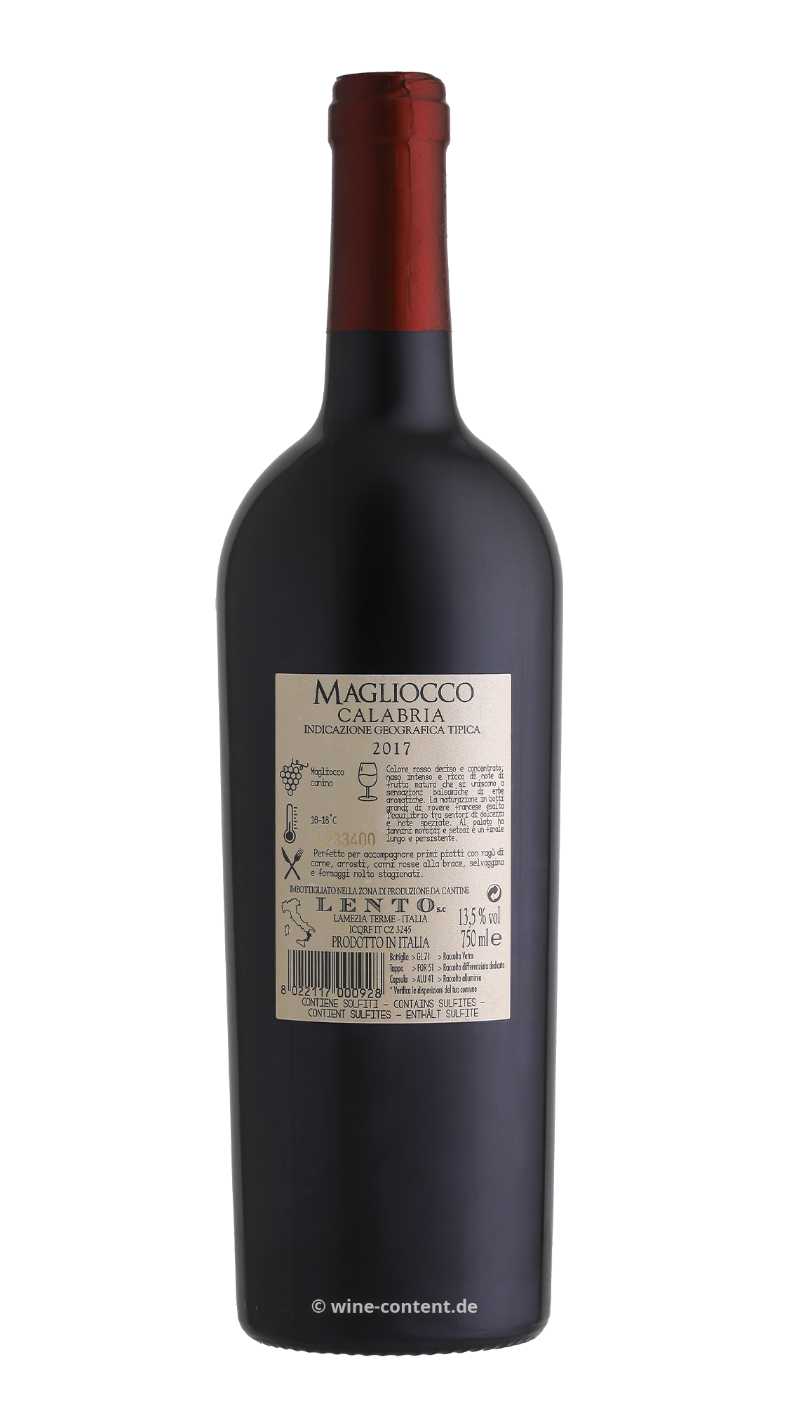 Lento - Magliocco Calabria 2017