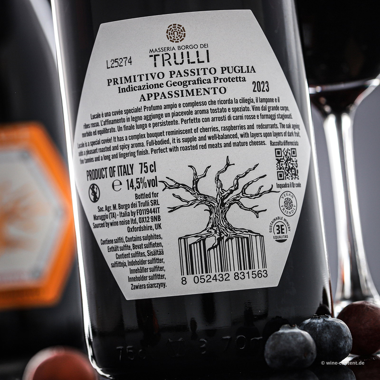 Borgo dei Trulli - Primitivo Appassimento 2023 Lucale