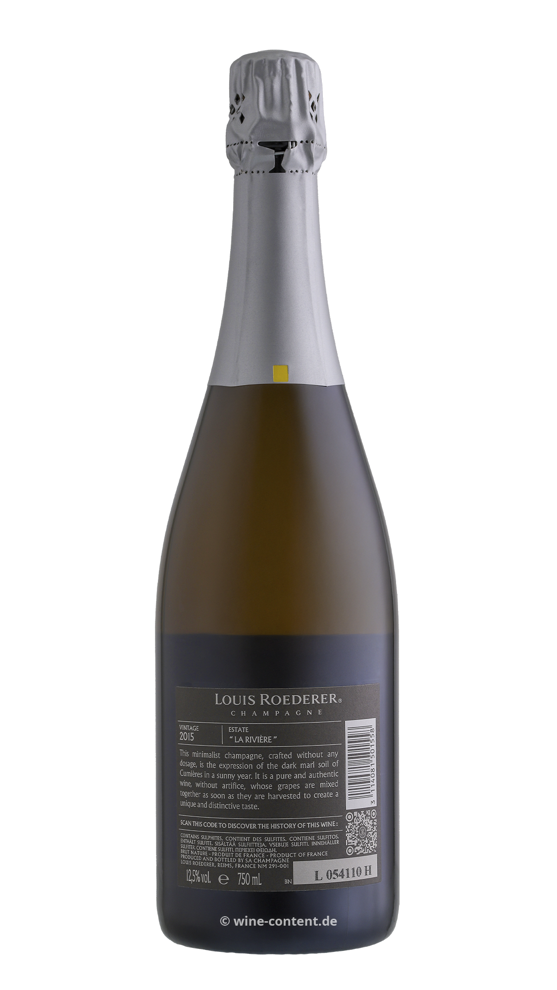 Louis Roederer - Champagner 2015 Brut Nature